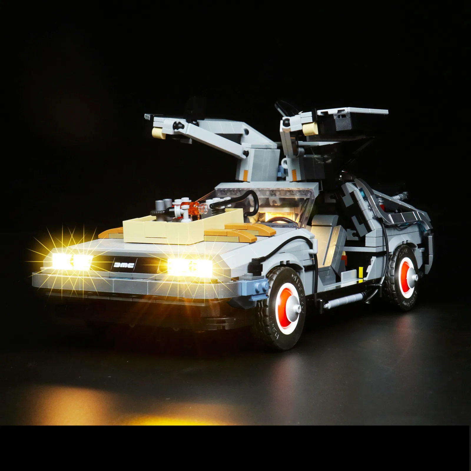 Lego Back Future Delorean Time Machine Set 10300 | Blocks Time Machine ...