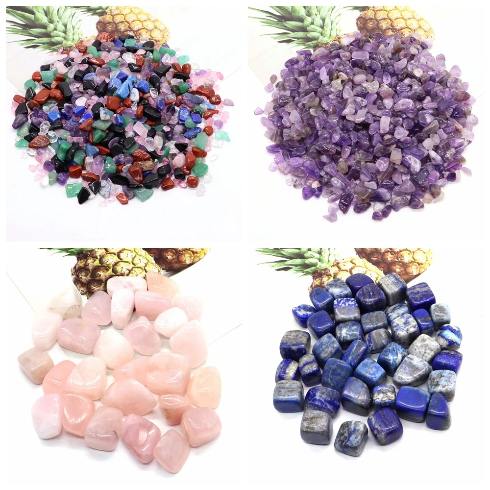 50/100g Natural Crystals Stones Gravel Bulk Chip Quartz Ore Healing ...