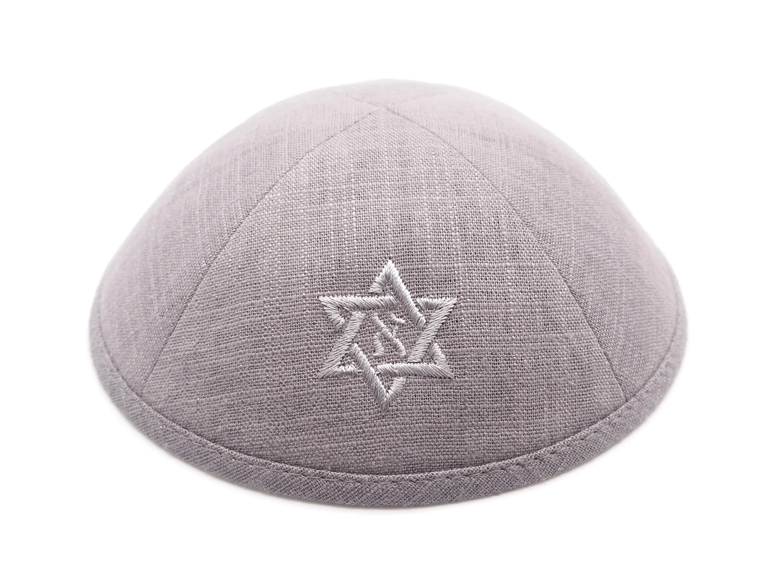 Wedding Kippahs, Dark Grey Linen Kipas, Personalized Kippot, Kipot With ...
