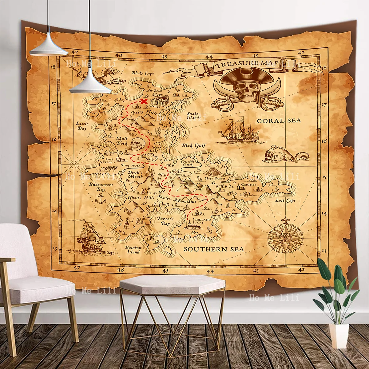 Buried Treasure Map
