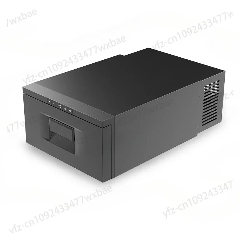 12-and-24-Volt-DC-Built-in-Drawers-Refrigerator-Black-Car-RV-Truck ...