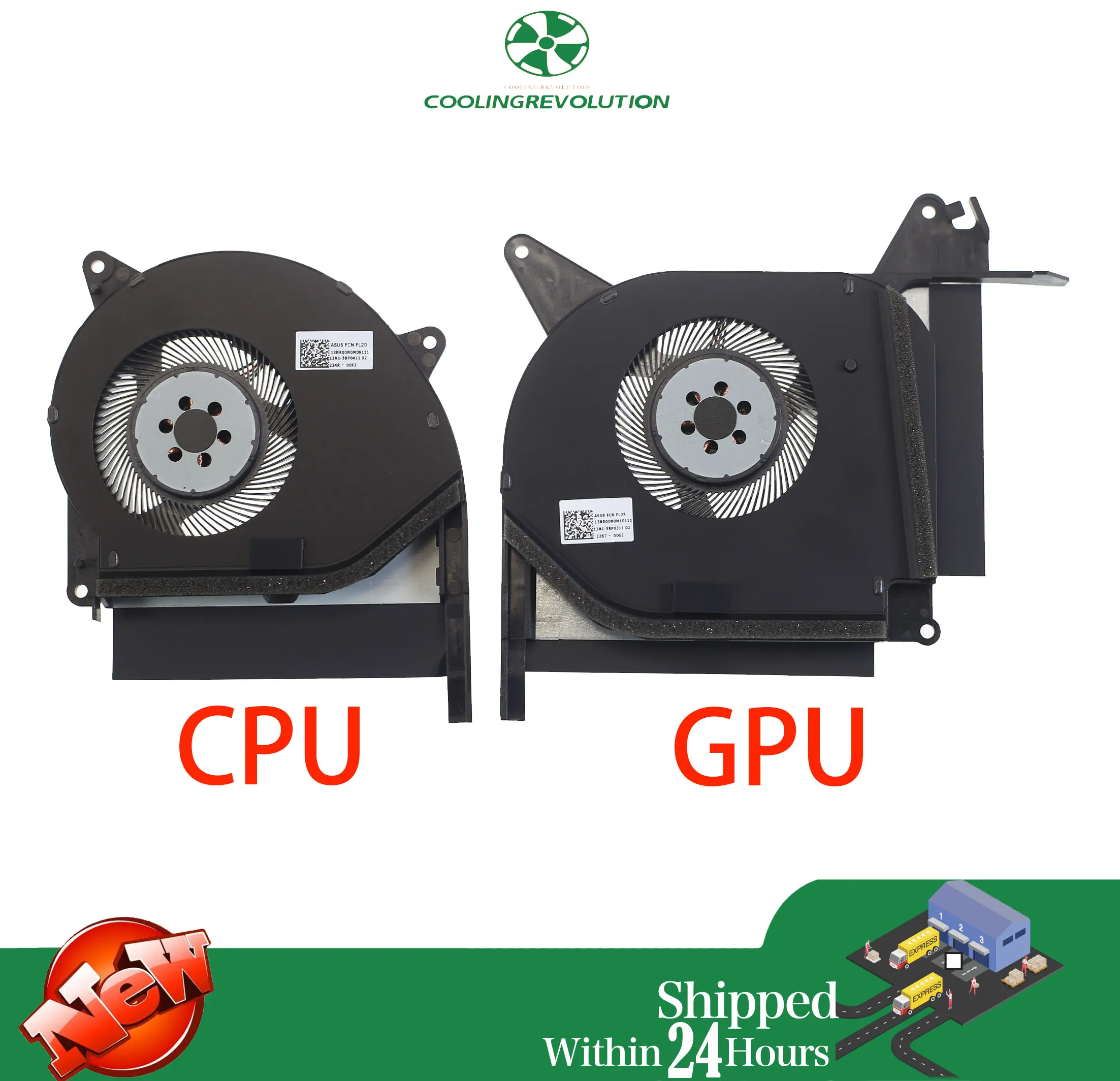 Laptop-CPU-GPU-Cooling-Fan-for-ASUS-ROG-Strix-RTX-SCAR-II-GL704-GL704G ...