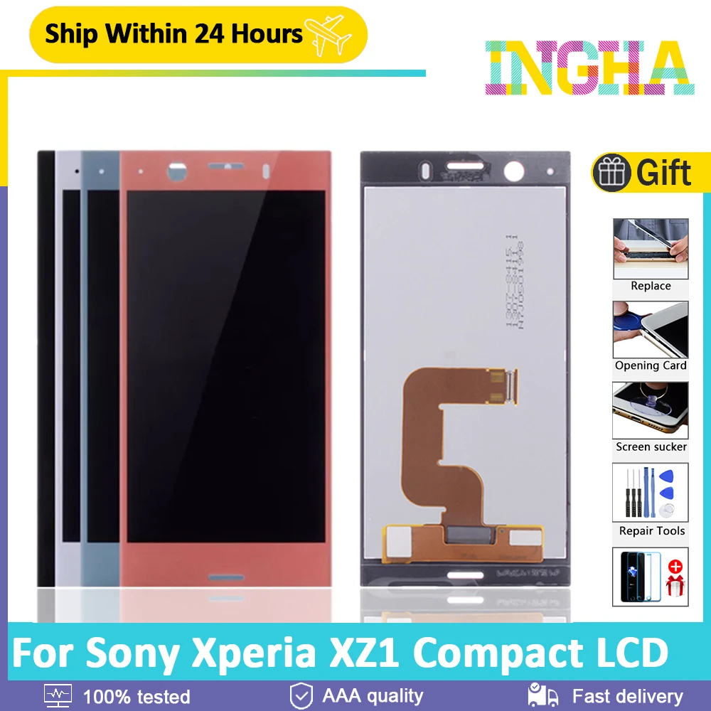 4-6-Original-Display-For-SONY-Xperia-XZ1-Compact-Screen-Display-For ...