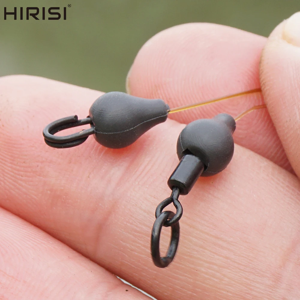 Hirisi Carp Fishing Accessories 0.42g Swivel Chod Beads Hook Kicker Rig ...