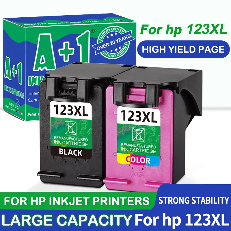 A-1-123XL-Replacement-for-hp-Deskjet-2620-Ink-Cartridge-for-HP123 ...