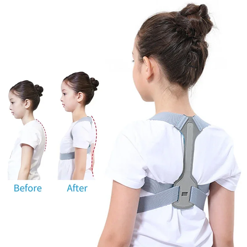 Children-Adjustable-Posture-Corrector-Back-Support-Boys-Girls-Shoulder ...