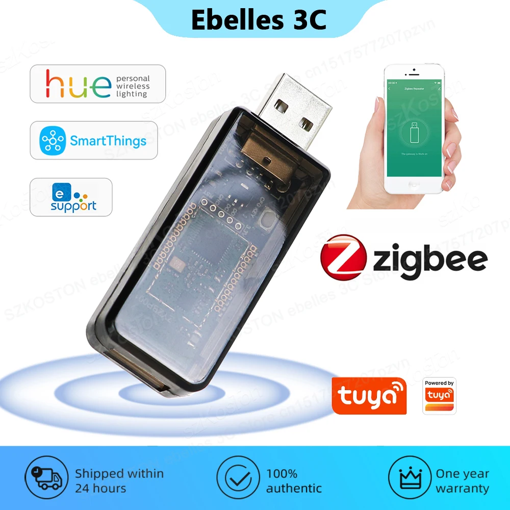 스마트 홈 지그비 3.0 신호 리피터, USB 확장기, eWeLink Tuya 홈 어시스턴트, ZigBee2MQTT, Tasmota SmartThings 지원 ...