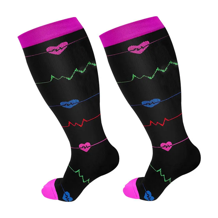 Plus-Size-Compression-Socks-Unisex-20-30-mmHg-Wide-Calf-Extra-Large ...