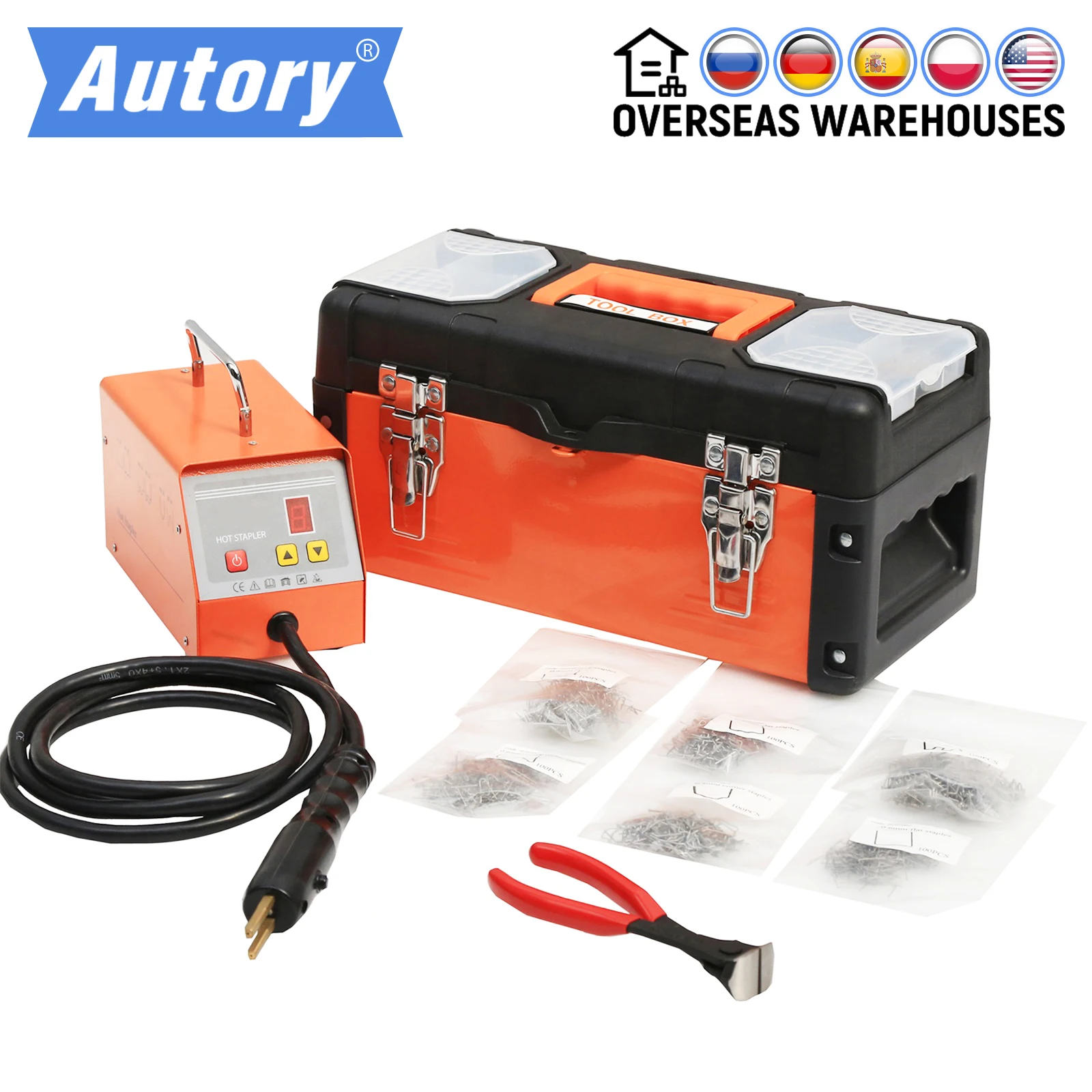 Stapler-Plastic-Welder-Heat-Gun-Plastic-Welding-Machine-Soldering-Iron ...