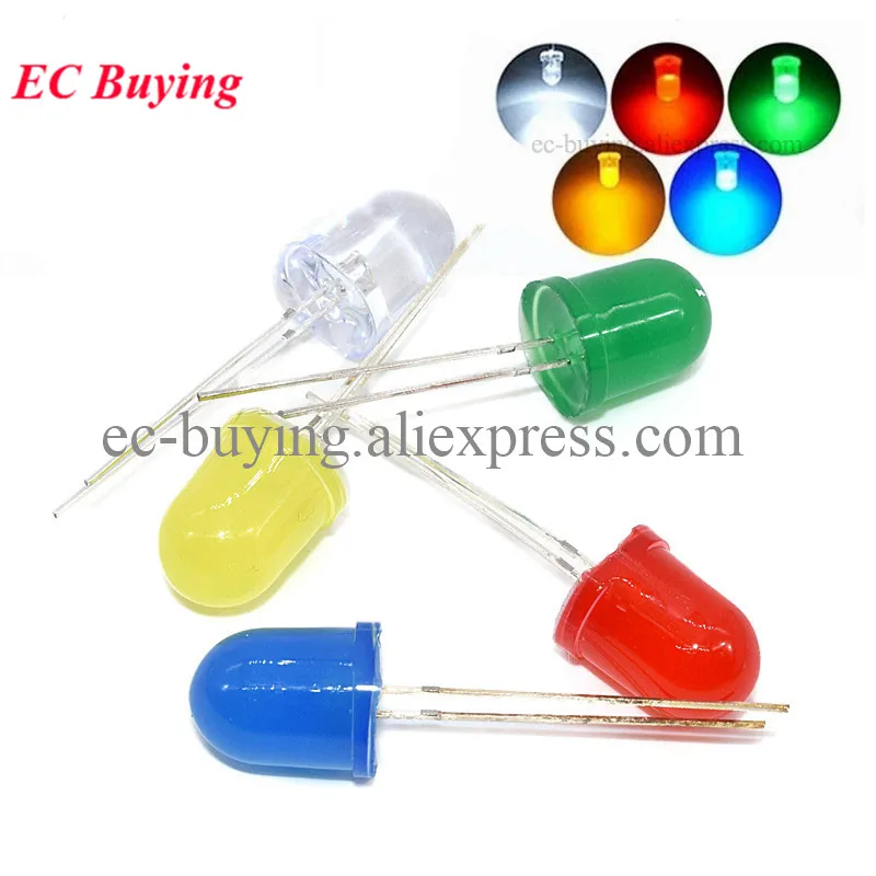 Kit-de-diodos-LED-F10-de-10mm-set-de-diodos-emisores-de-luz-LED-verde ...