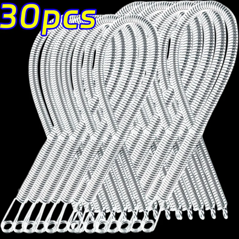 1-30Pcs Drawstring Rope Threading DIY Tool Bendable Elastic Threader ...