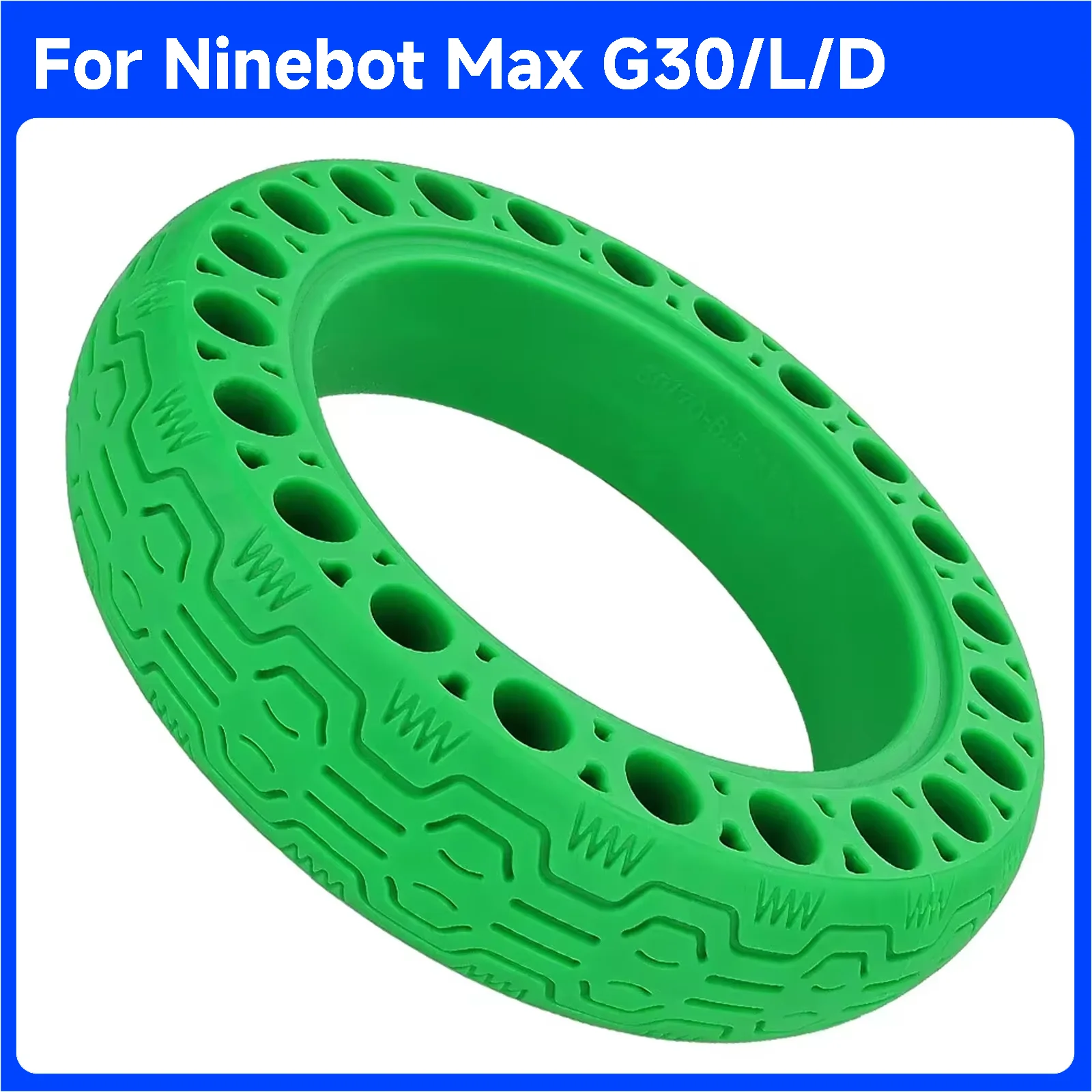 10 Inch 60/70-6.5 Honeycomb Hollow Rubber Damping Solid Tire For ...