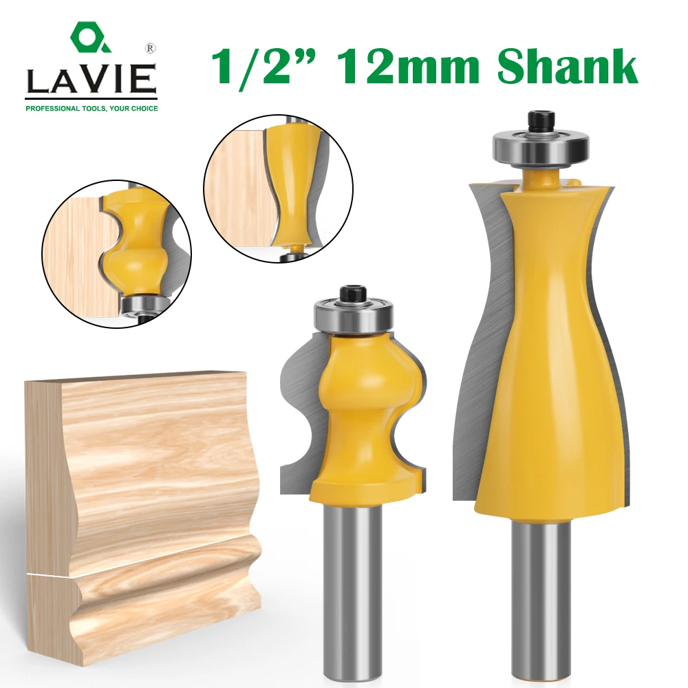 LAVIE-2pcs-12mm-1-2-Shank-Legs-Foot-Mold-Router-Bits-Set-Jewelry-Box ...
