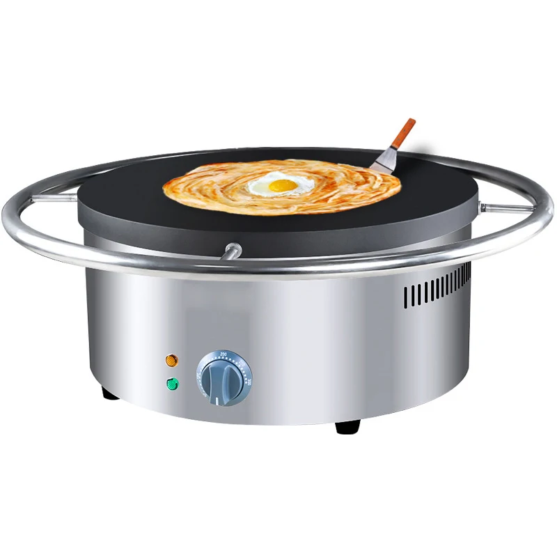 Manual-Rotary-Pancake-Machine-Electric-Crepe-Maker-Frying-Pan ...