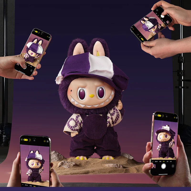 2024-40cm-Labubu-Pronounce-be-Fancy-Now-Anime-Figure-Purple-Sweater ...