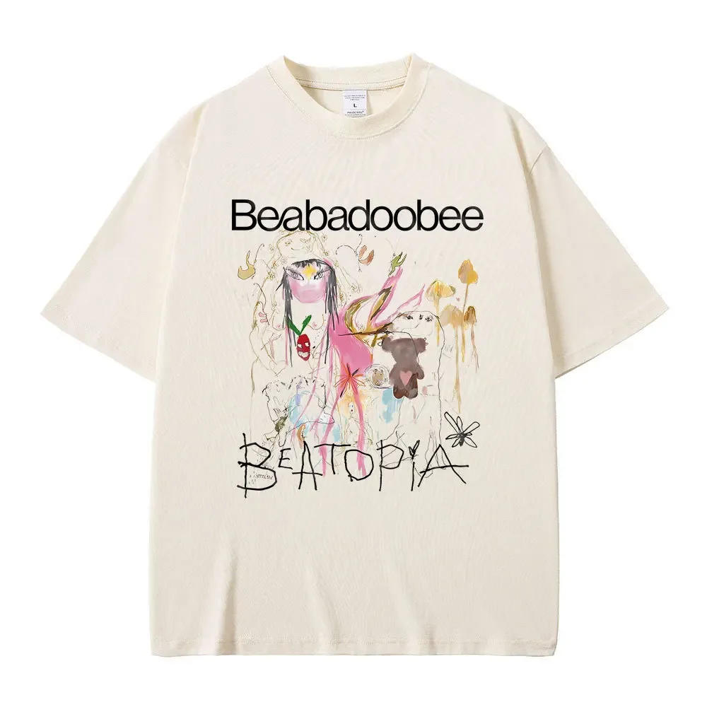 Beabadoobee-Beatopia-Album-Print-T-shirt-Women-s-Fashion-Oversized ...