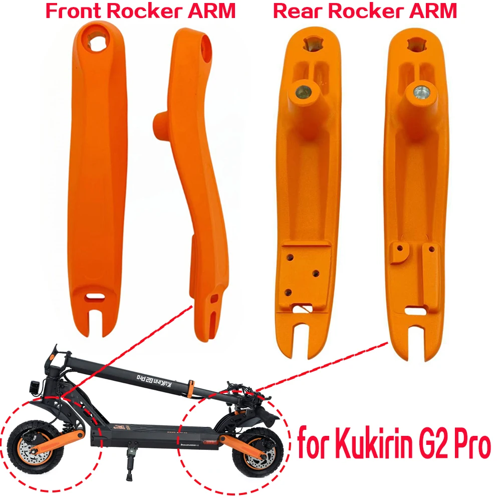 Scooter Front Rear Rocker Arm Set for Kukirin G2 Pro Electric Scooters ...