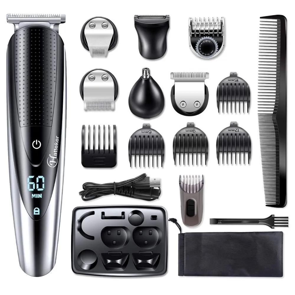 All-in-one-hair-trimmer-for-men-grooming-kit-facial-body-wet-dry-hair ...