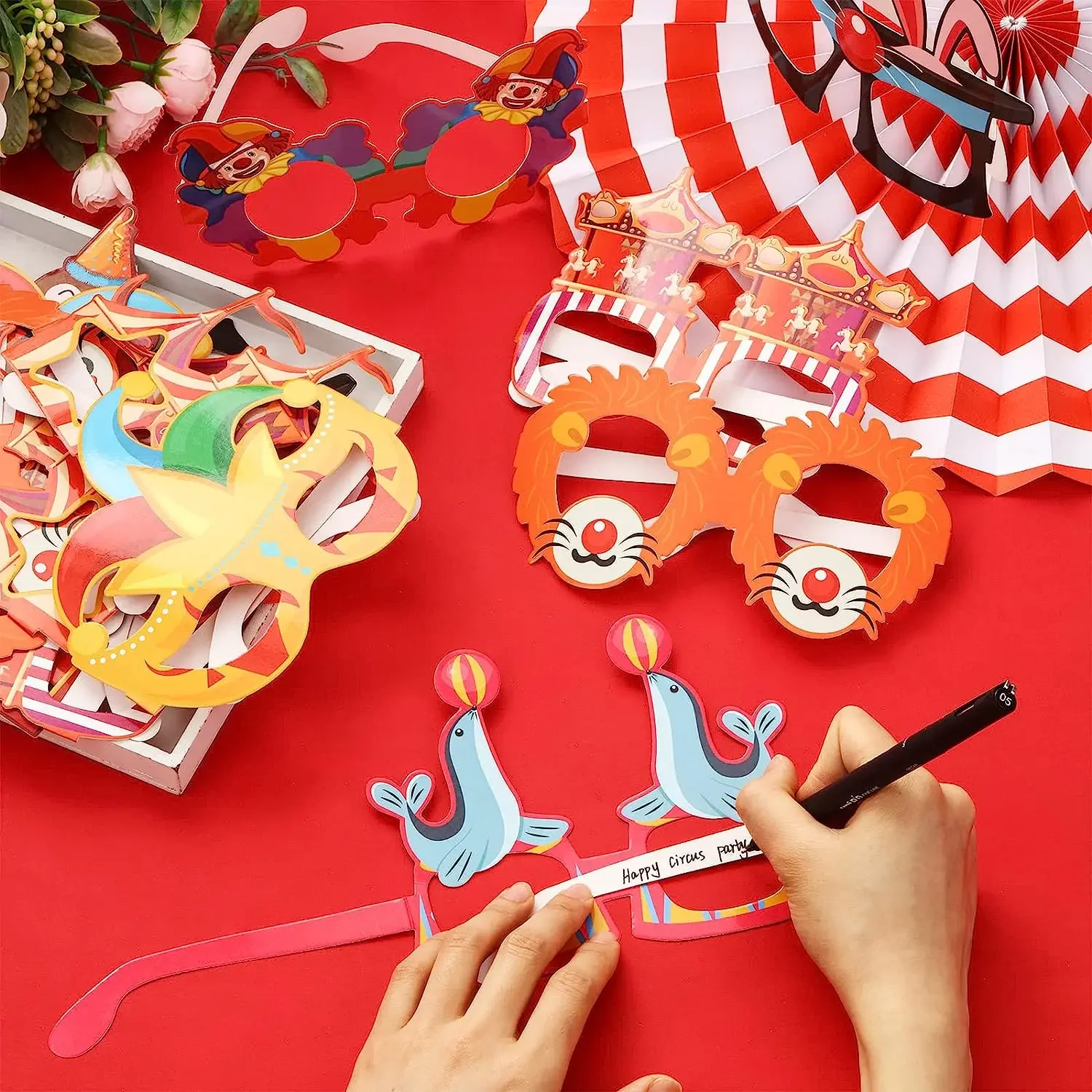 Carnival Party Gifts Circus Birthday Of Baby Shower Theme | Pink Girl