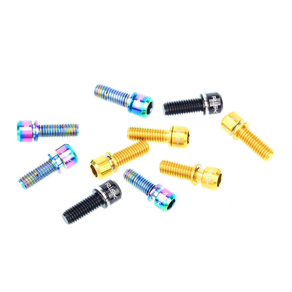 Boulons De Tige De Vélo De Montagne En Titane Ultr... - Grandado