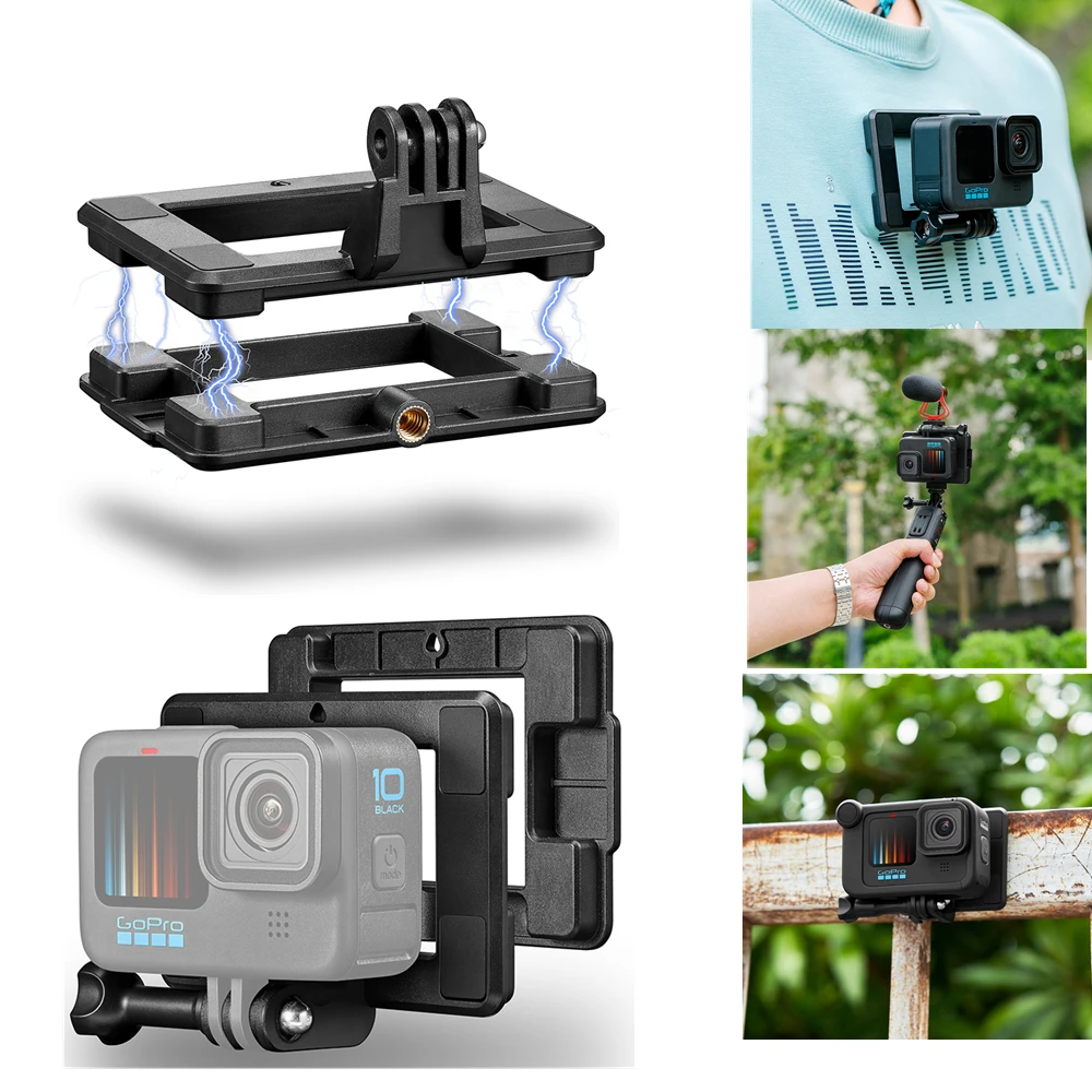 Gopro Quick Release Bracket 7 | Magnetic Action Camera Mount - Mount ...
