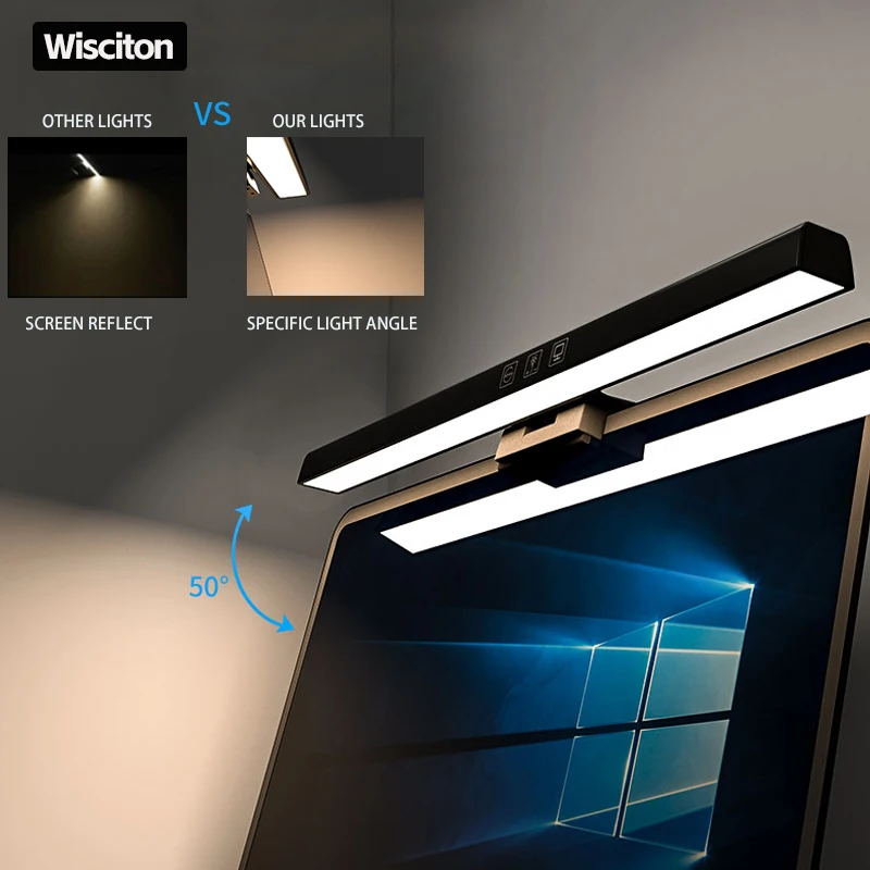 Led-Computer-Monitor-Light-Bar-Desk-Lighting-Screen-USB-RGB-Lamp-For ...