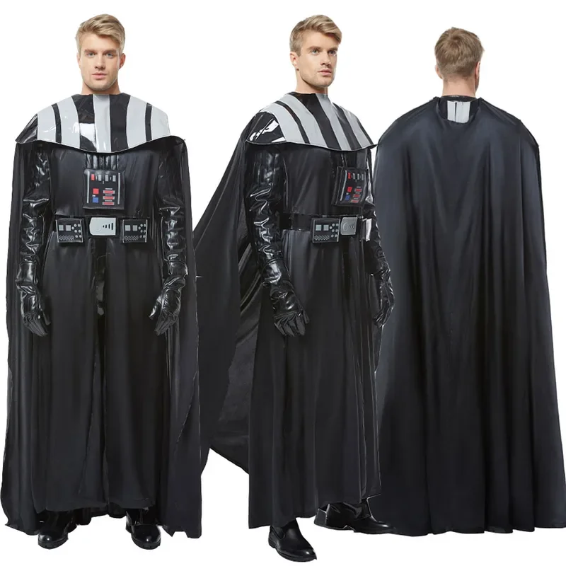 Disfraz-de-Darth-Cos-Vader-para-hombre-y-ni-o-traje-con-capa-de-fantas ...