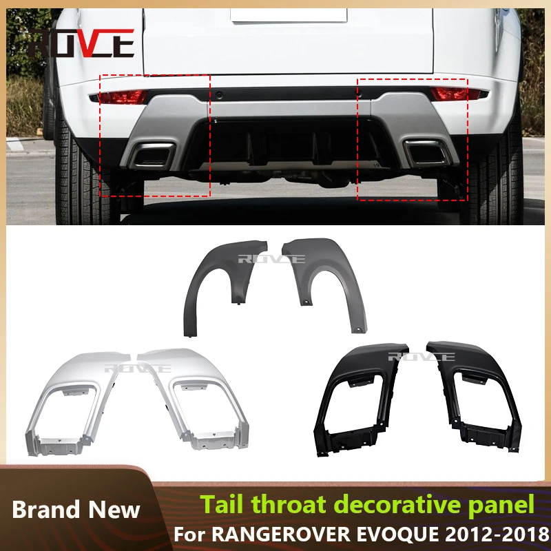 ROVCE-Rear-Bumper-Tail-Throat-Decorative-Plate-Rear-Lip-Protection ...