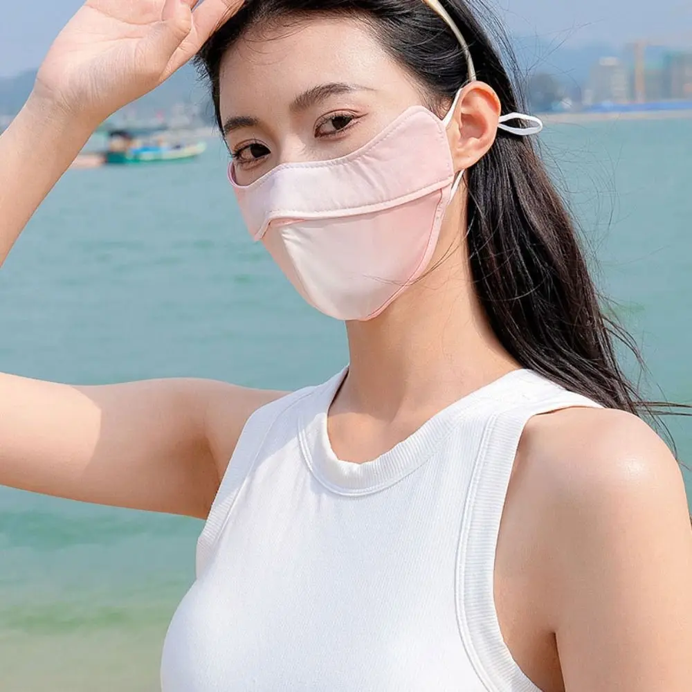 Gradient-Color-Ice-Silk-Mask-Summer-UV-Protection-Face-Gini-Mask ...