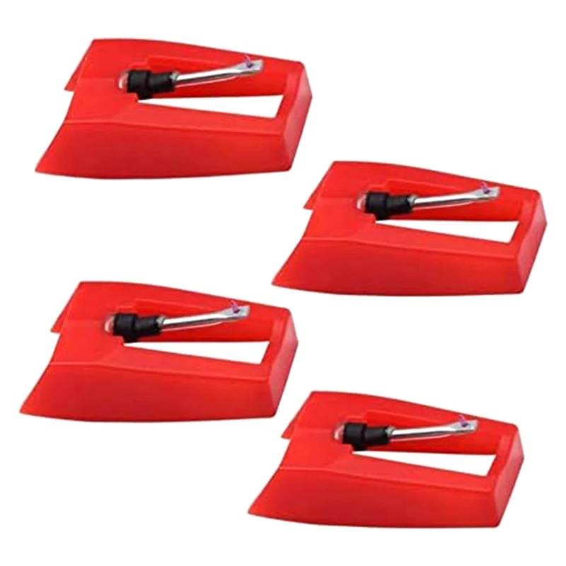 4-Pack-Ruby-Record-Player-Needle-Turntable-Stylus-Parts-Gramophone ...