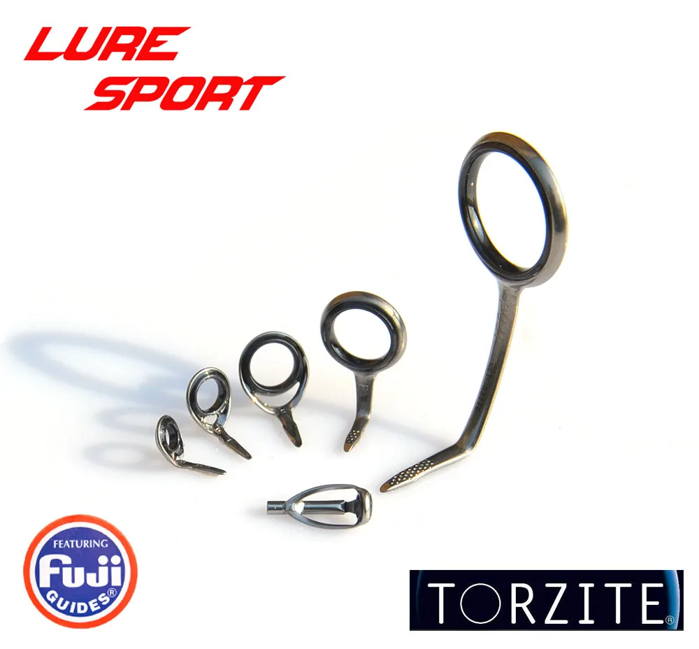 JAPAN FUJI 6pcs set T-ATTG16 TKTTG guide TKGTT Top Guide Spinning Rod ...