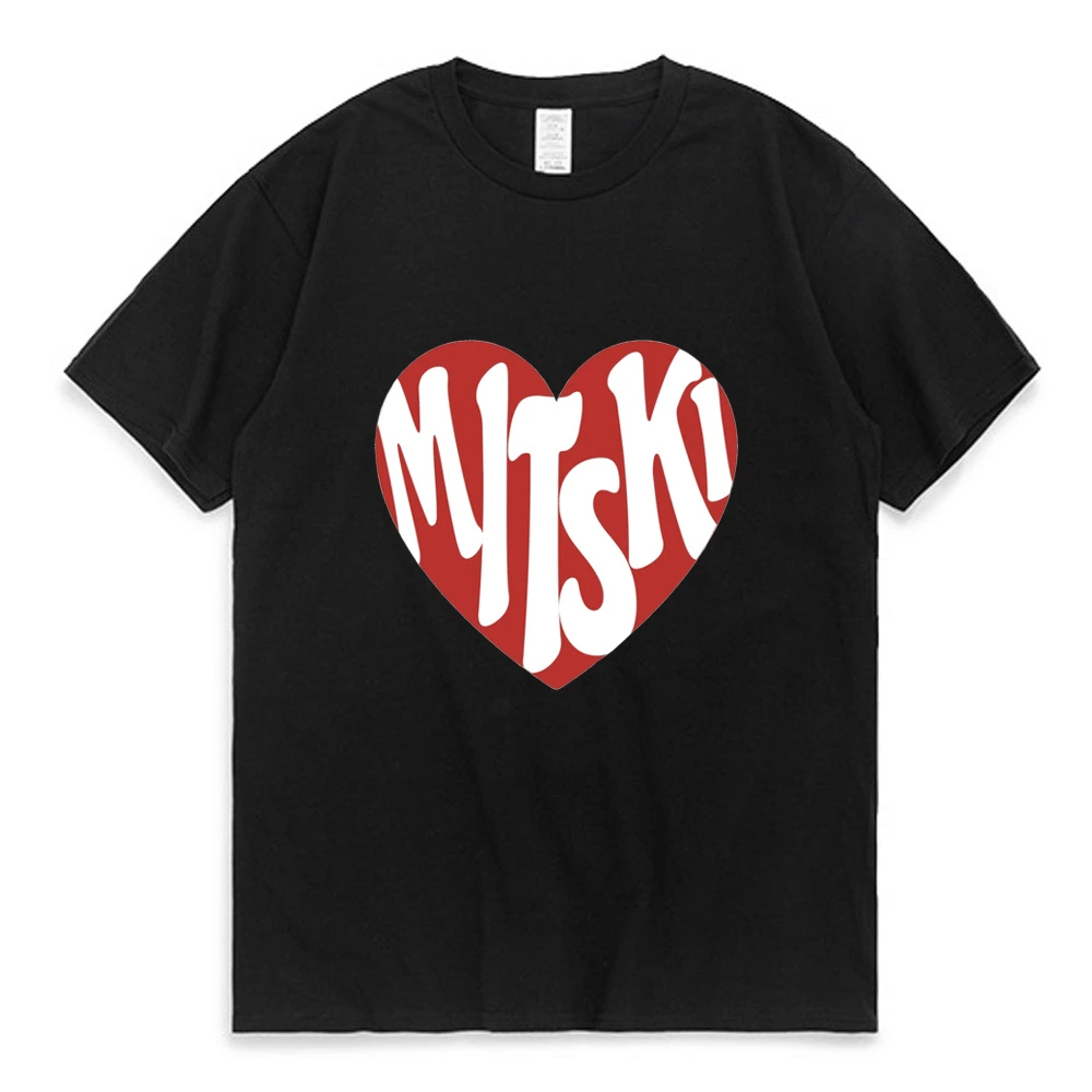 Mitski-Heart-Logo-Print-T-Shirt-Unisex-Street-Hip-hop-Couple-Fashion ...