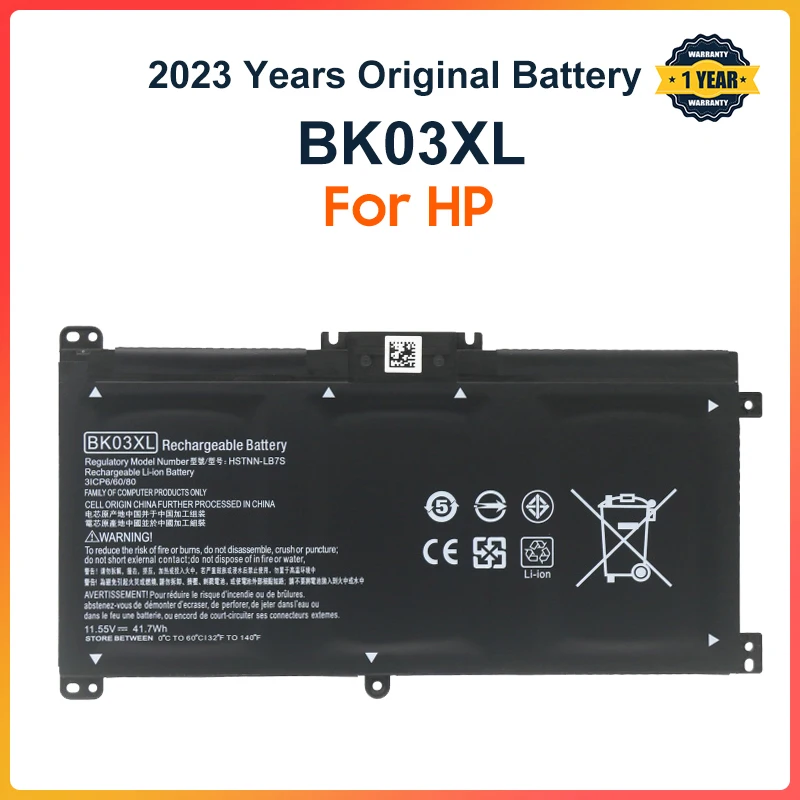 Bater-a-BK03XL-para-HP-Pavilion-X360-14m-14-BA033TX-14-ba001ns-HSTNN ...