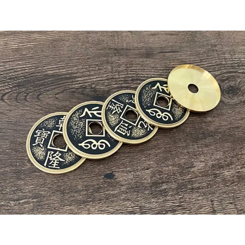 Chinese-Palace-Coin-Set-4-Coins-1-Shell-Morgan-Size-Brass-by-Oliver ...