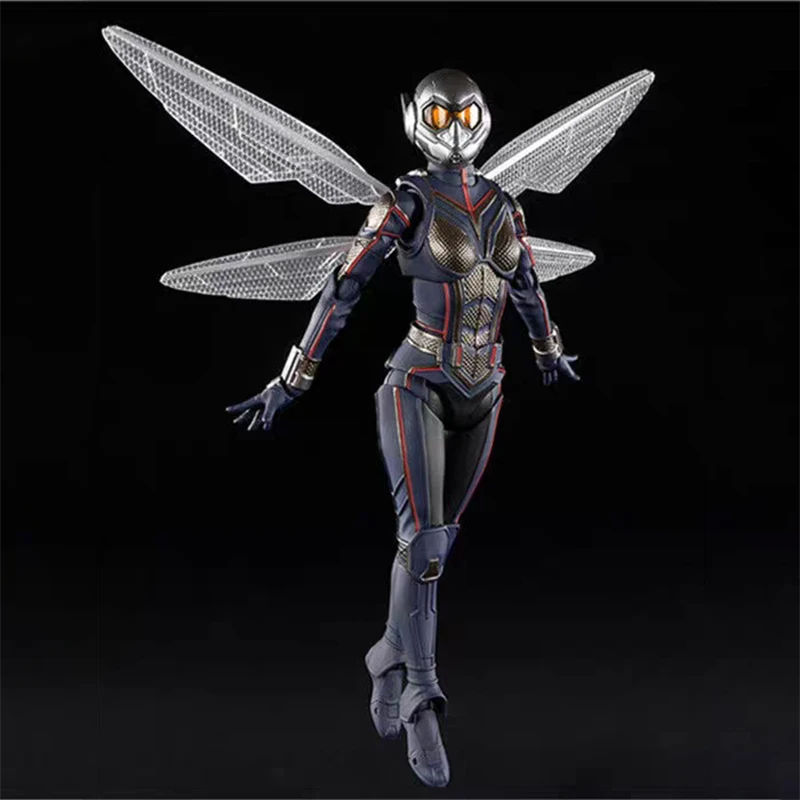 Figura de anime de Marvel, Los Vengadores, Antman, Wasp, figura ...