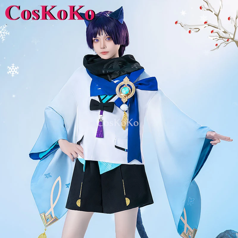 CosKoKo-Wanderer-Scaramouche-Cosplay-Game-Genshin-Impact-Costume ...