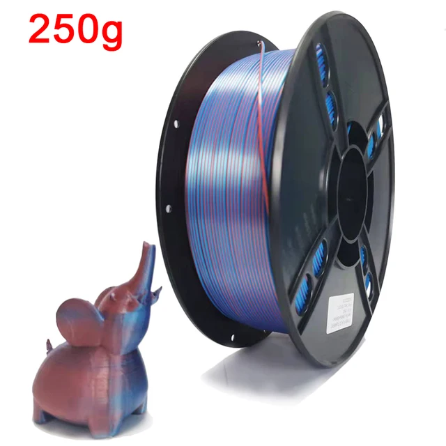 Filament PLA bicolore pour imprimante 3D, matériau d'impression, 1.75mm ...