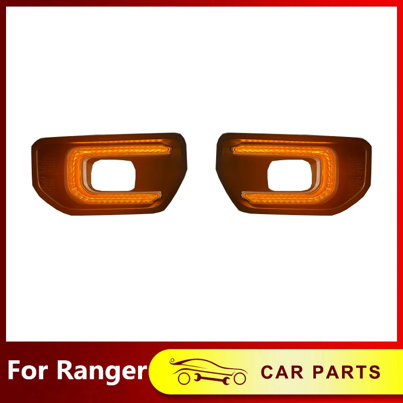 1pair Car Led Daytime Running Light For 2022 2023 Ford Ranger T9 Drl 1pair-car-led-daytime-running-light-for-2022-2023-ford-ranger-t9-drl