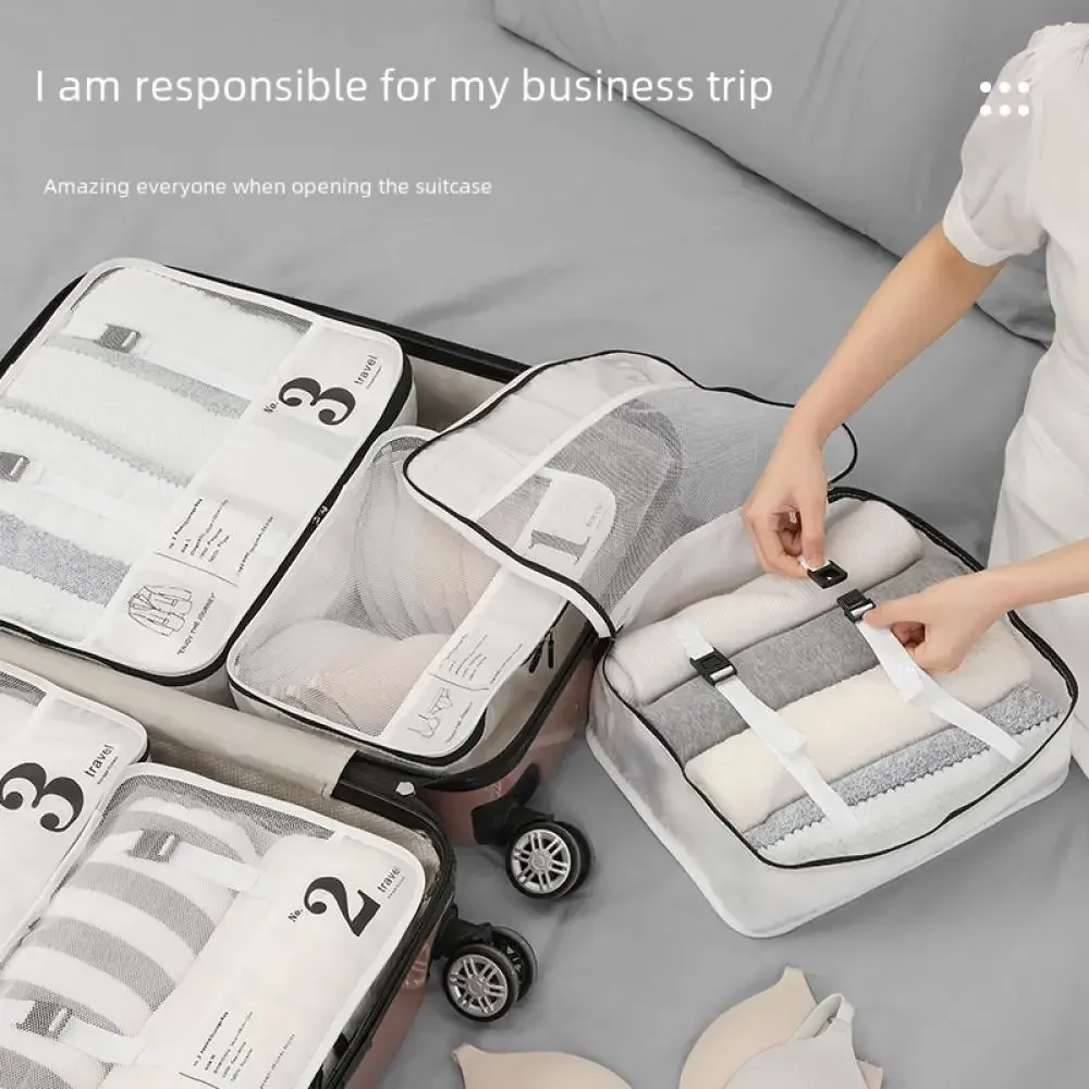 Travel Luggage Organizer Bag Clothes Storage Container Portable Packing ...