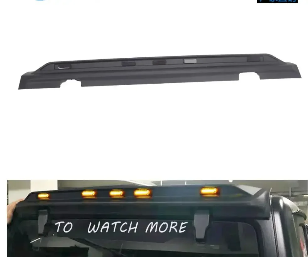 Car-Rear-Spoiler-Tail-Wing-Roof-LED-Brake-Light-Turn-Signal-Lamp-with ...