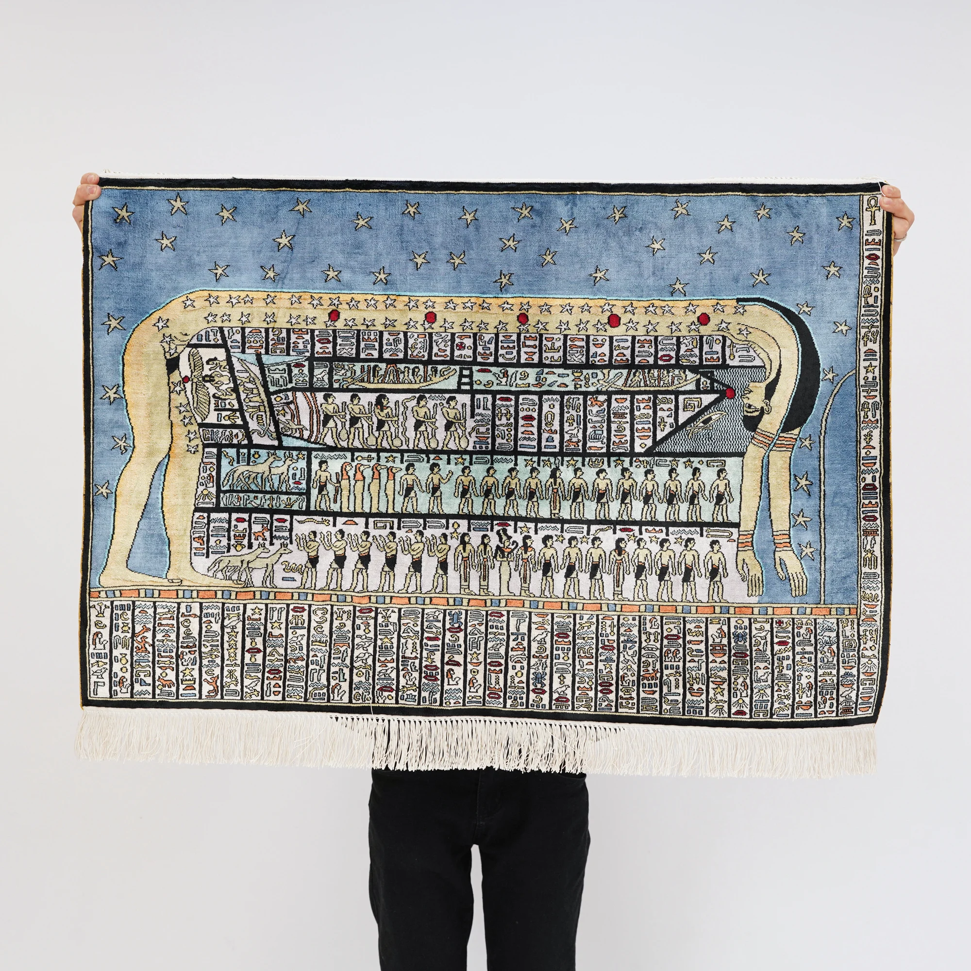 YILONG-2x3-300Line-Handcraft-Carpet-Handmade-Ancient-Egypt-Silk-Area ...