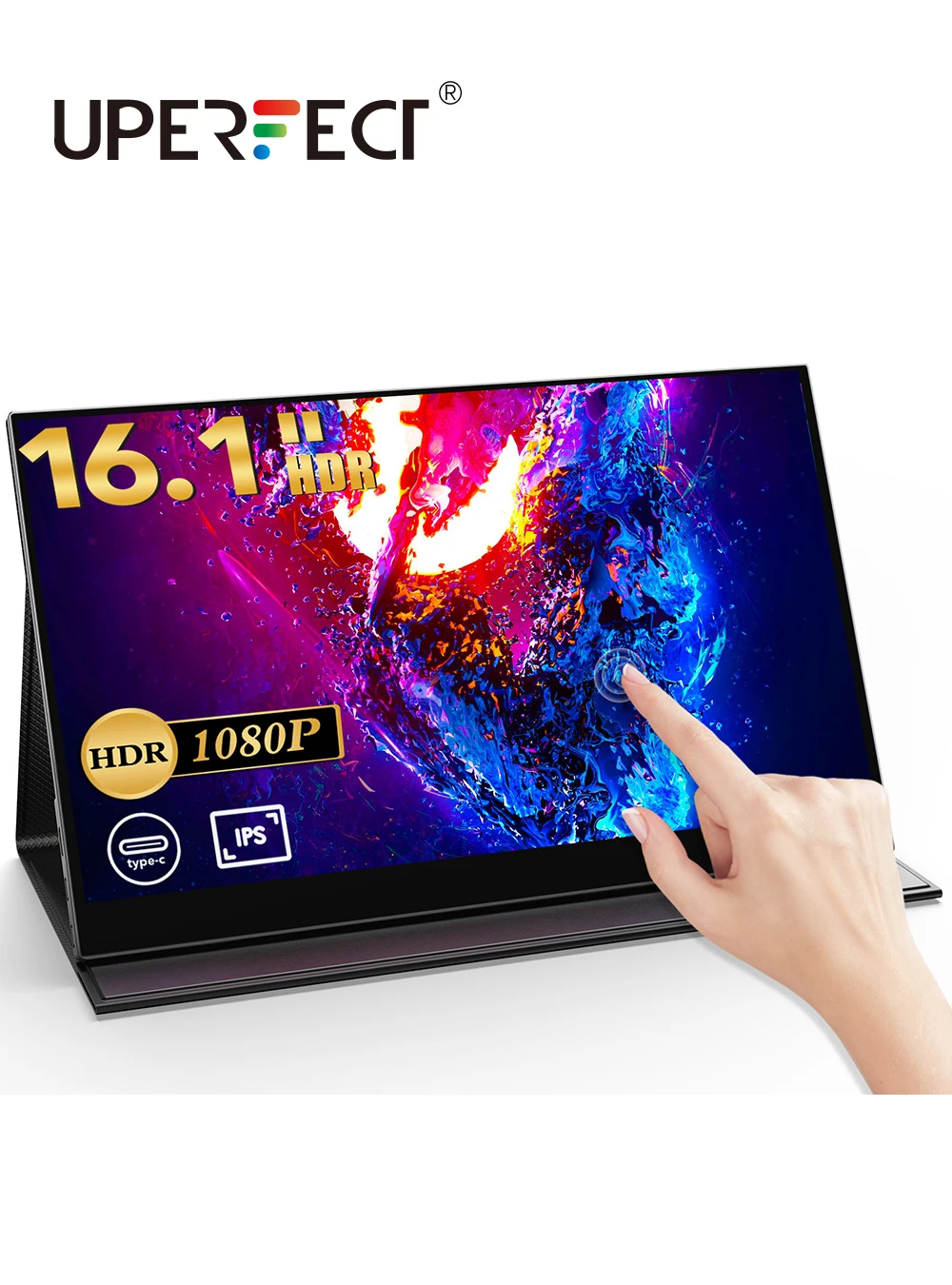 Monitor-port-til-de-1080p-de-16-1-polegadas-FHD-1080p-com-tela-sens-vel ...