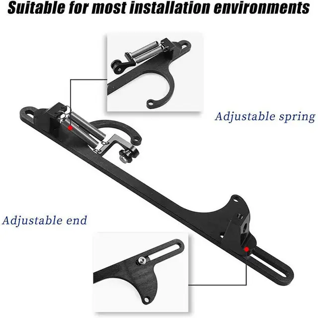 4150 4160 Carburetor Bracket X AUTOHAUX Aluminum Throttle Cable Bracket ...