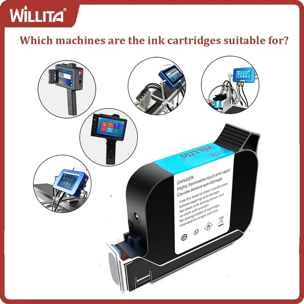 Willita-Original-Factory-Ink-Cartridge-Fast-Dry-Solvent-Ink-Cartridge ...