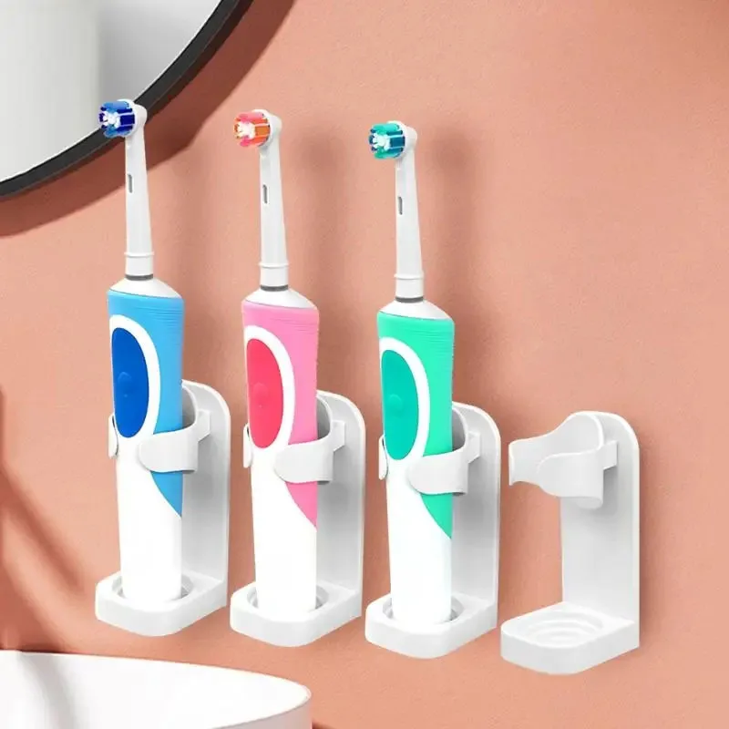 Electric-Toothbrush-Rack-Non-Slip-Wall-Mounted-Traceless-Toothbrush ...