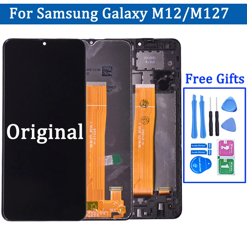 Original-For-Samsung-Galaxy-M12-M127-LCD-Display-Touch-Screen-Digitizer ...