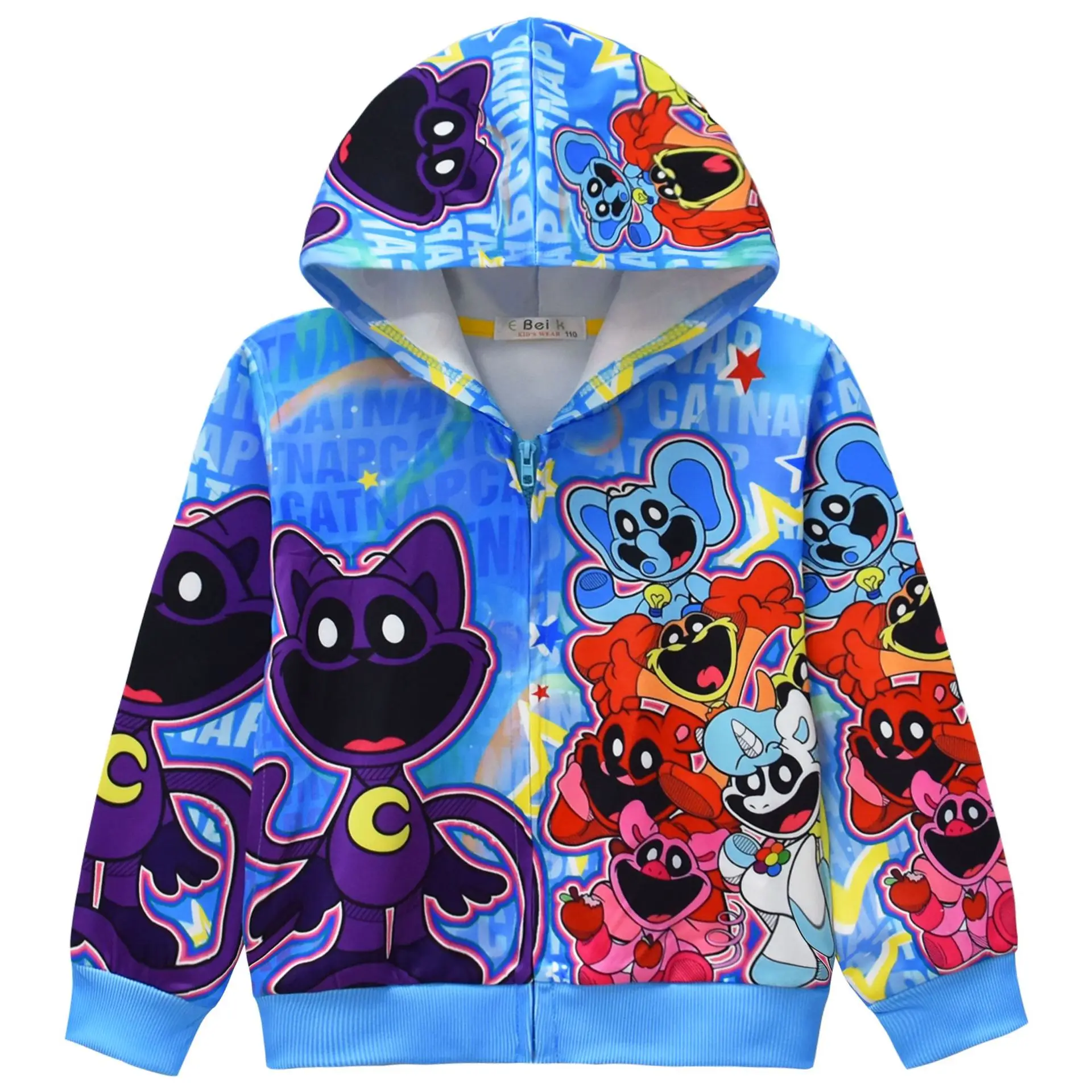 Smiling-Critters-Cat-Nap-Hoodies-Children-Pullover-Tops-Autumn-Long ...