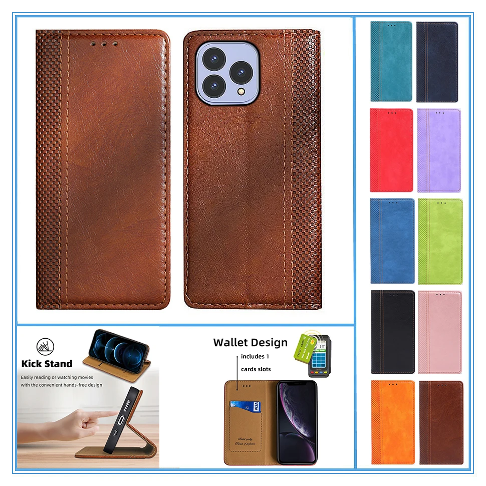 Anti-theft-Leather-Case-For-Cubot-P80-Phone-Cover-Book-Skin-Fundas-Bag ...