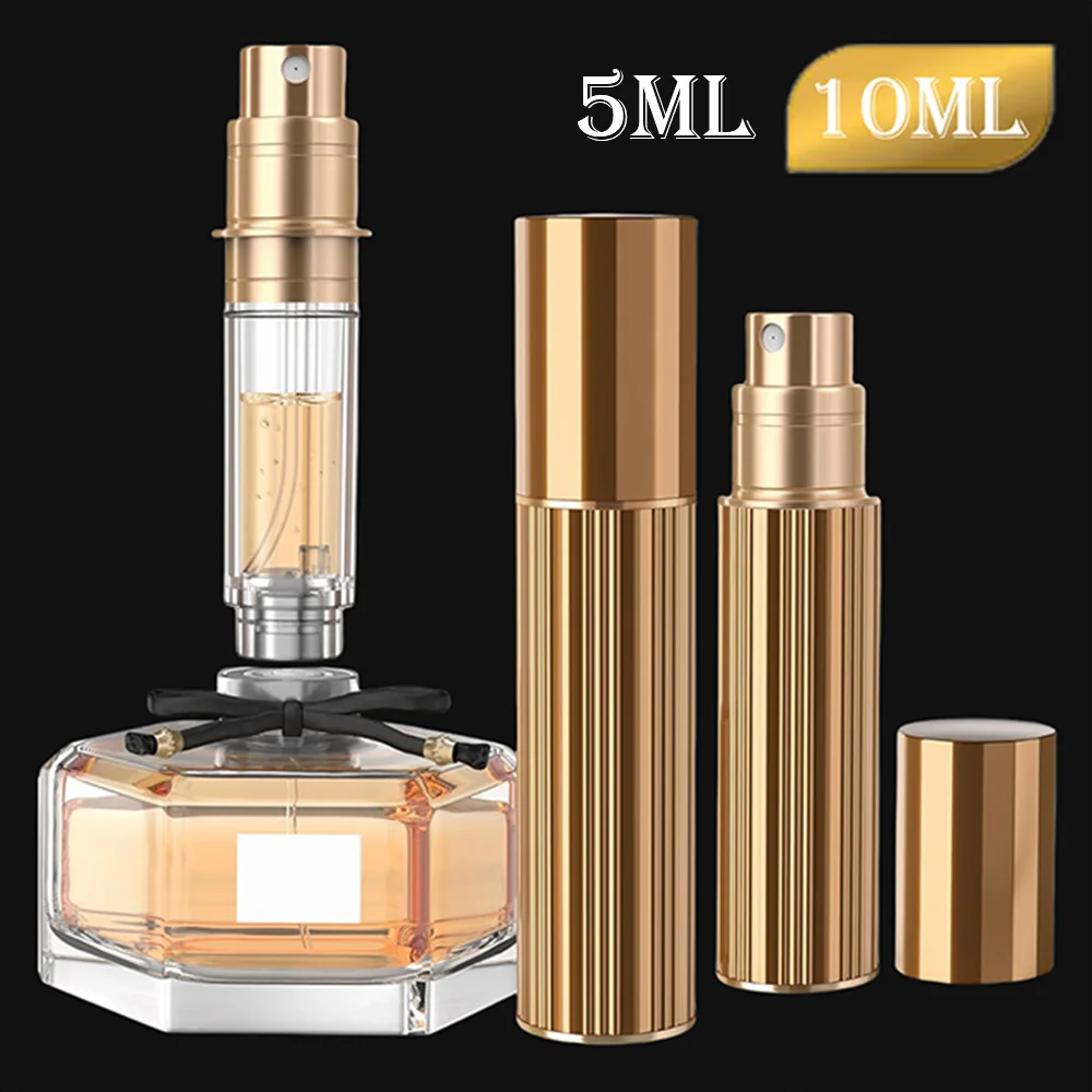 5/10ml Perfume Atomizer Travel Refillable 2/3PCS Bottom-Filling ...