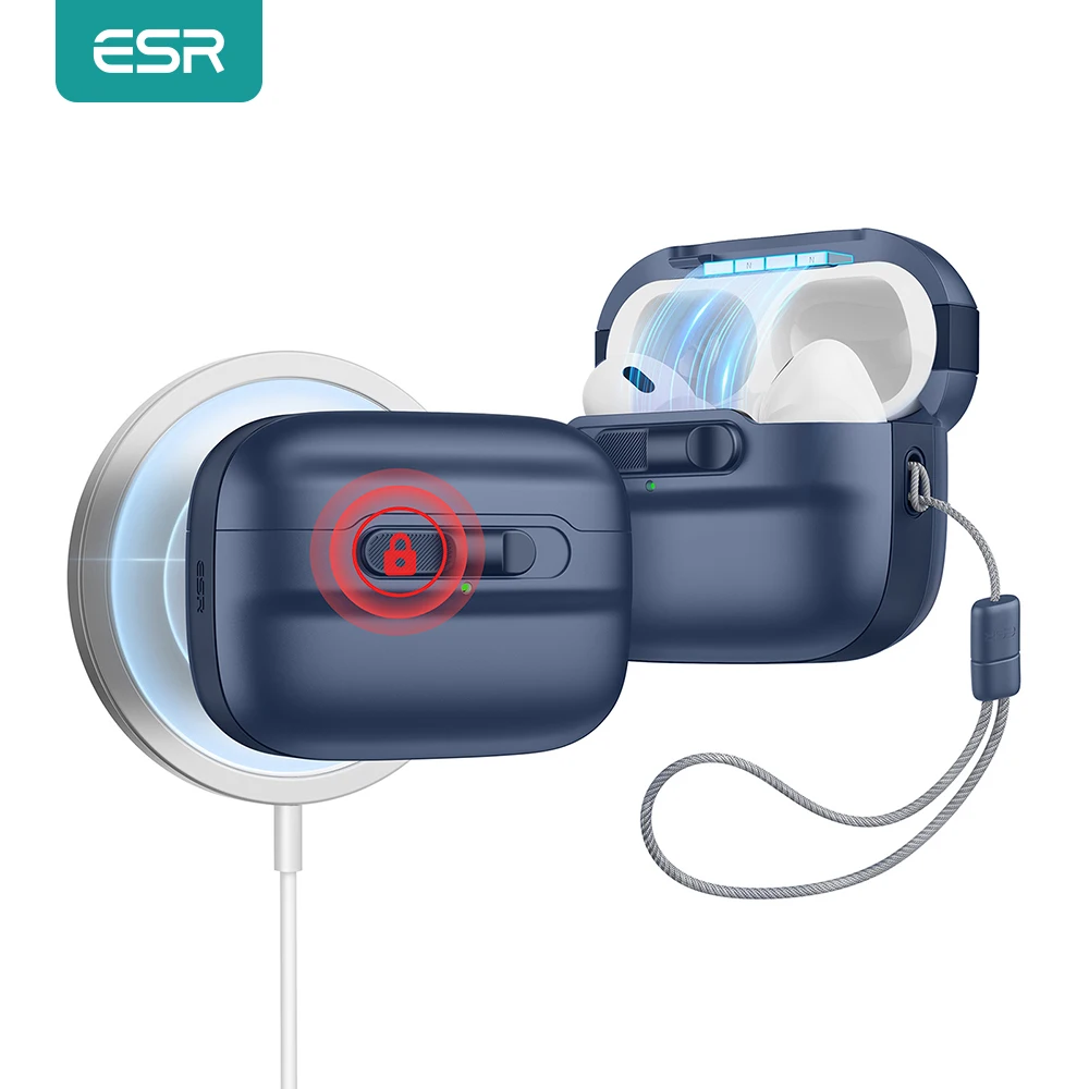 ESR-AirPods-Pro-2-Case-for-AirPods-Pro-2022-2019-MagSafe-Case-for ...